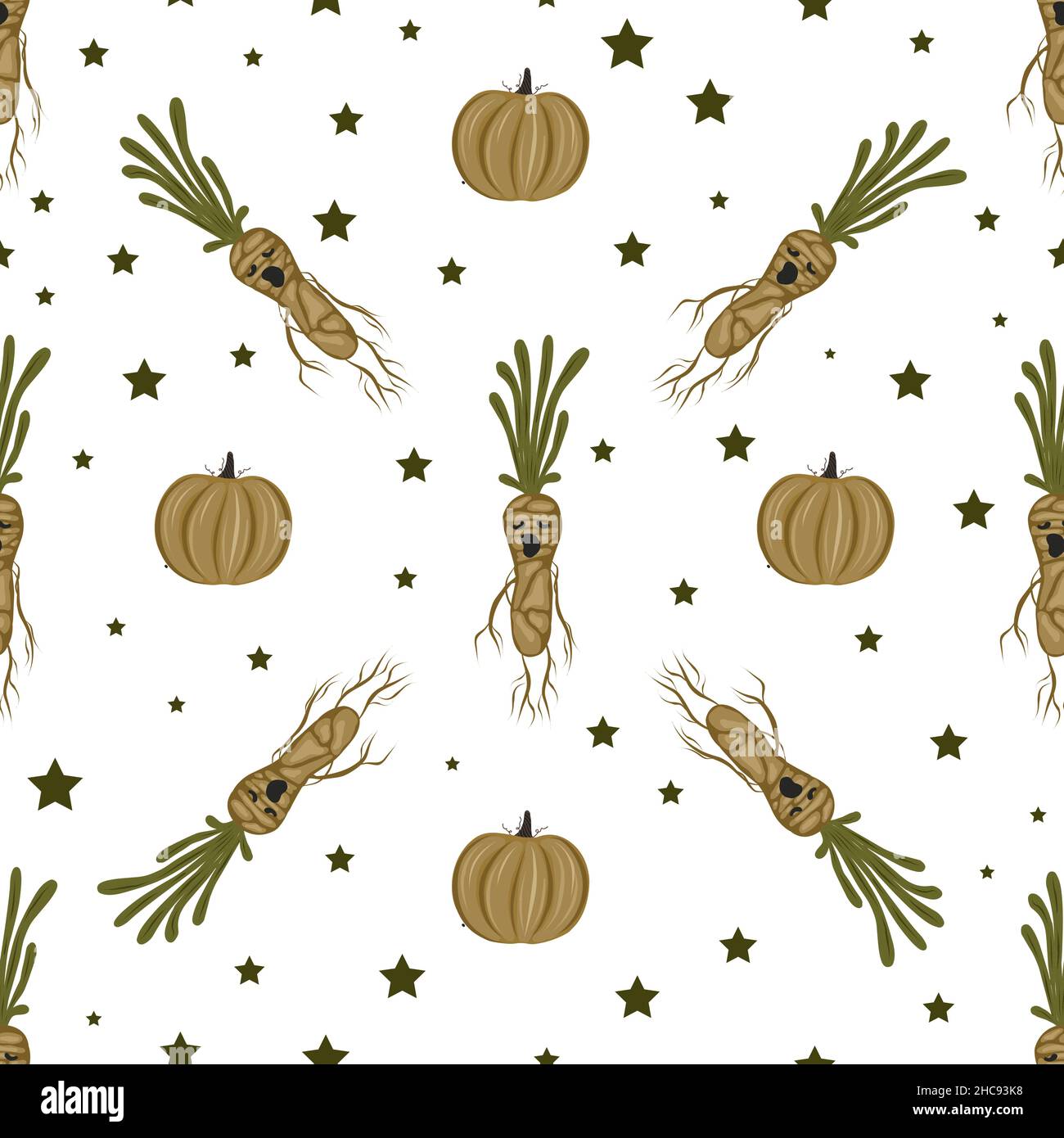Hand drawn teenage pattern for concept design. Light background. Trendy ...
