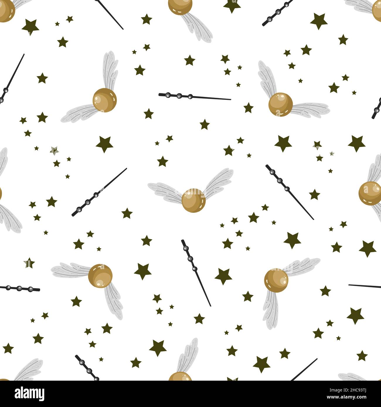 Hand drawn teenage pattern for concept design. Light background. Trendy ...