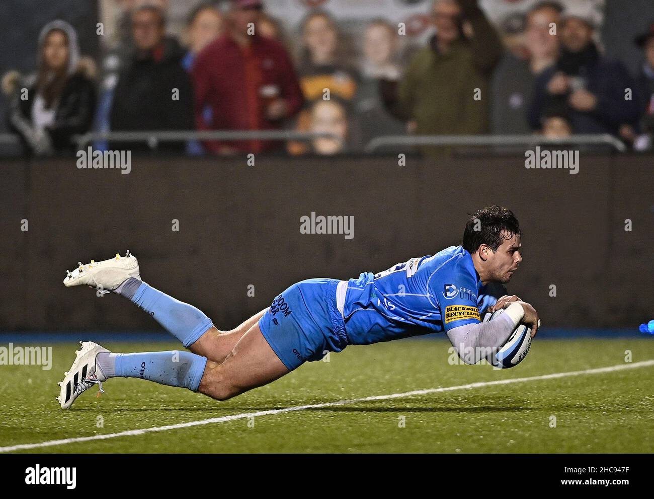 Barnet, United Kingdom. 26th Dec, 2021. Premiership Rugby. Saracens V ...