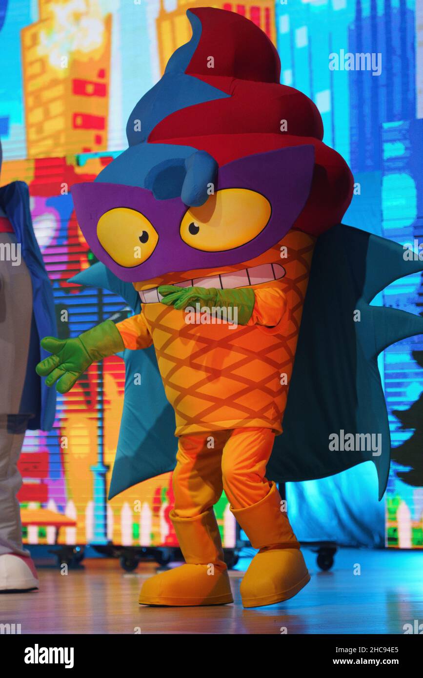 SuperThings character at the world premiere of the children's show ...