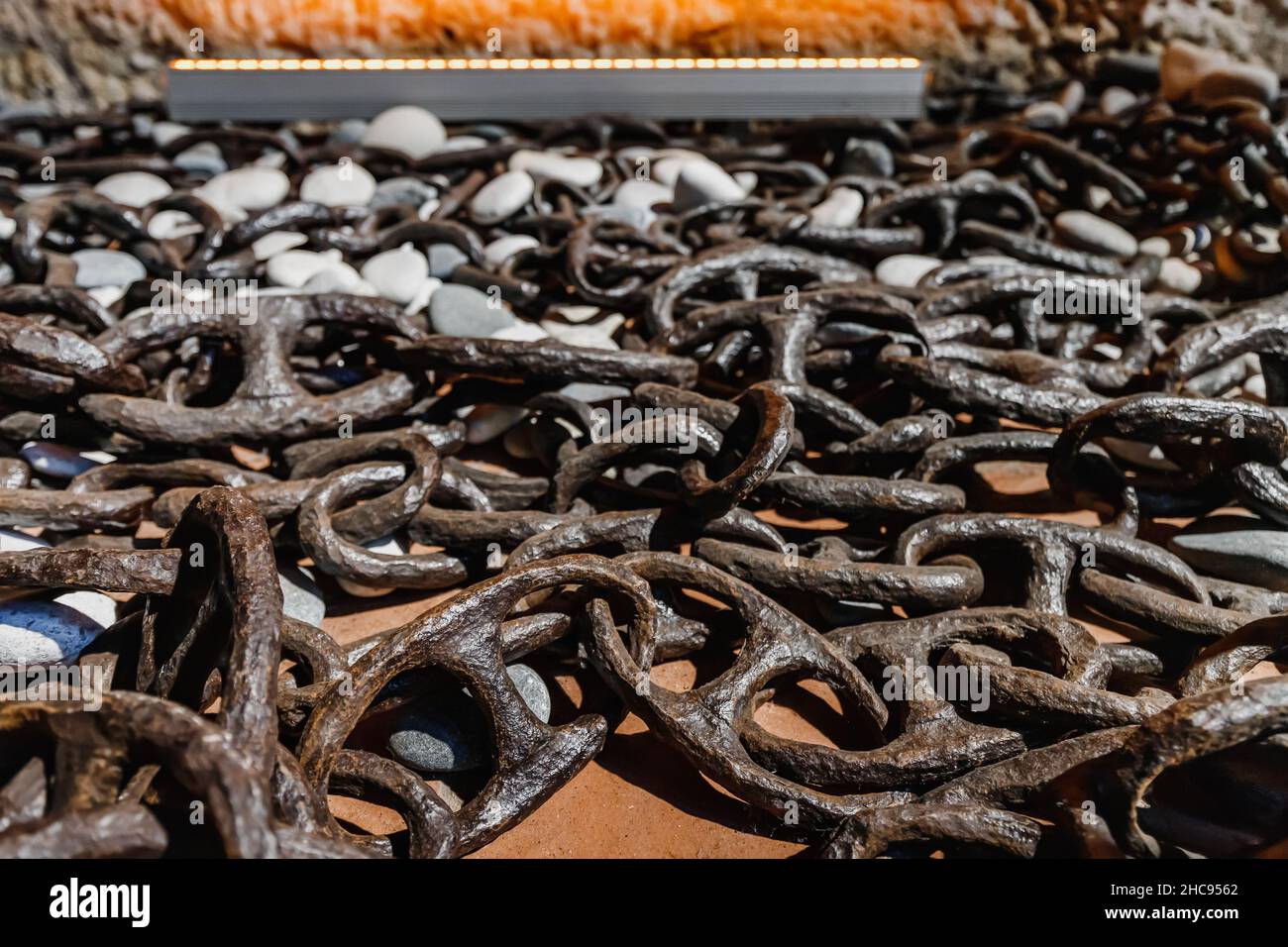 Anchor chain maritime museum hi-res stock photography and images - Alamy