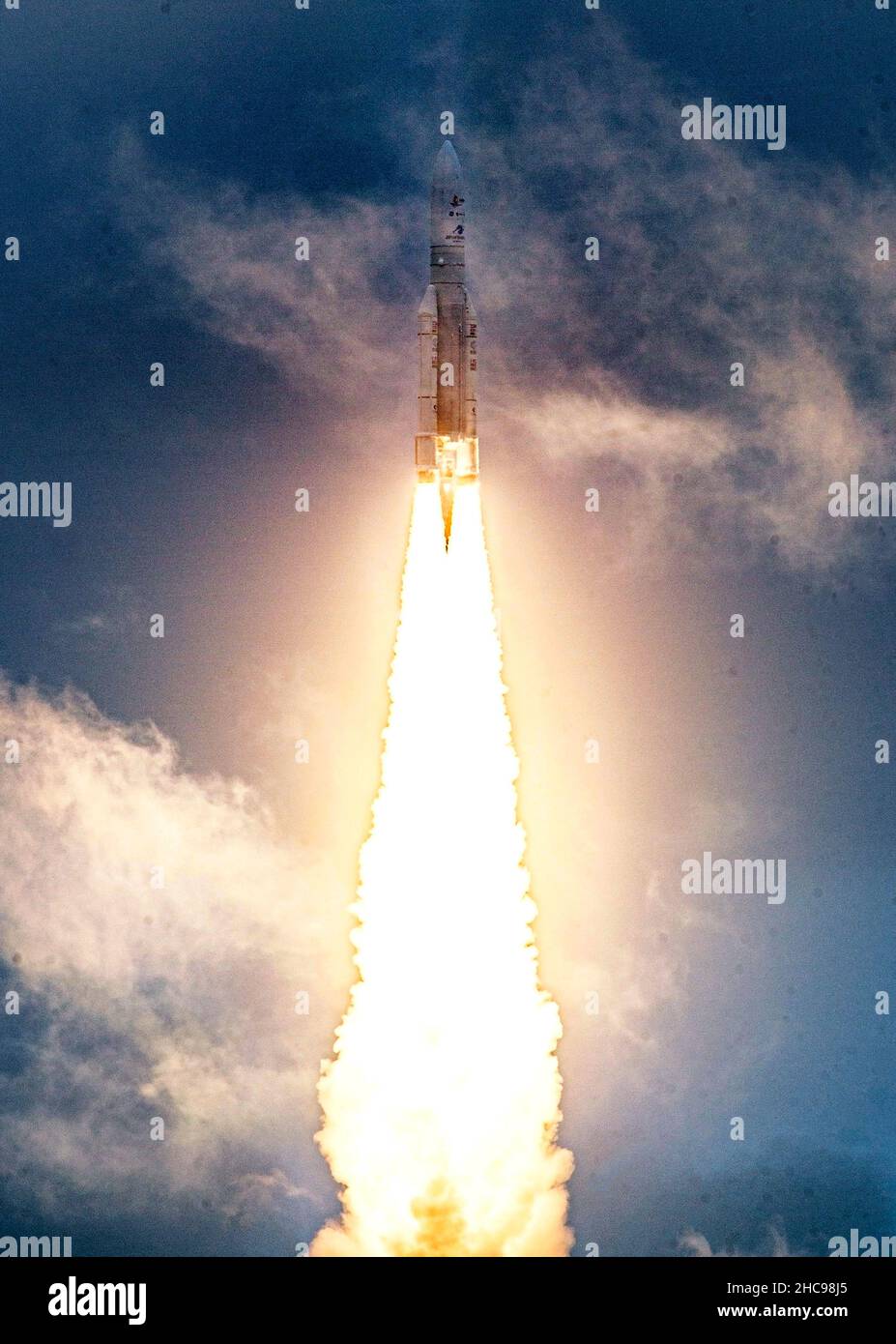 KOURO, FRENCH GUIANA - 25 December 2021 - The James Webb Space ...