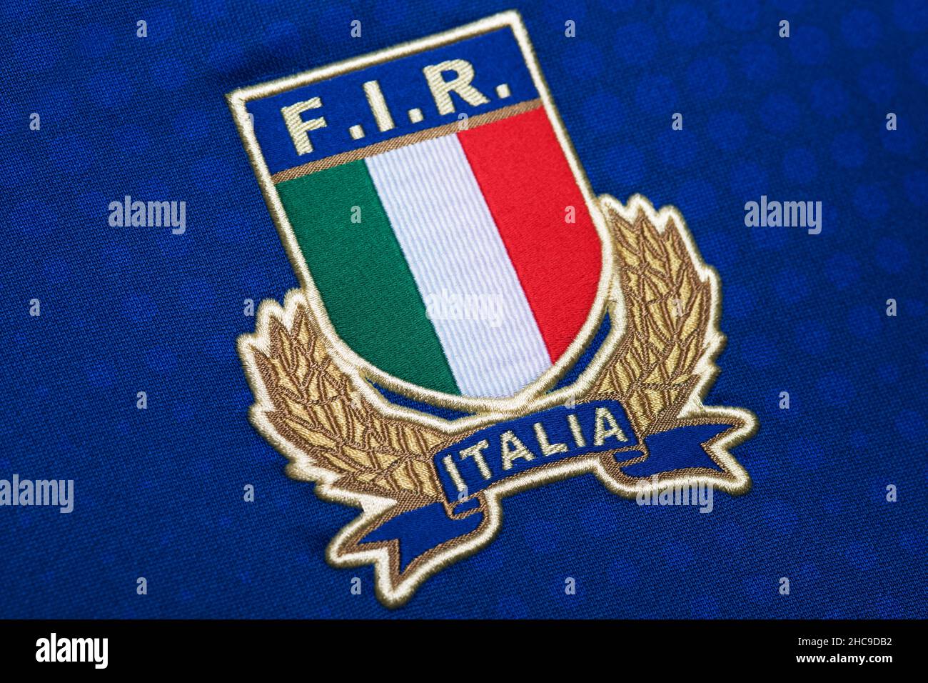Italy rugby badge hi-res stock photography and images - Alamy