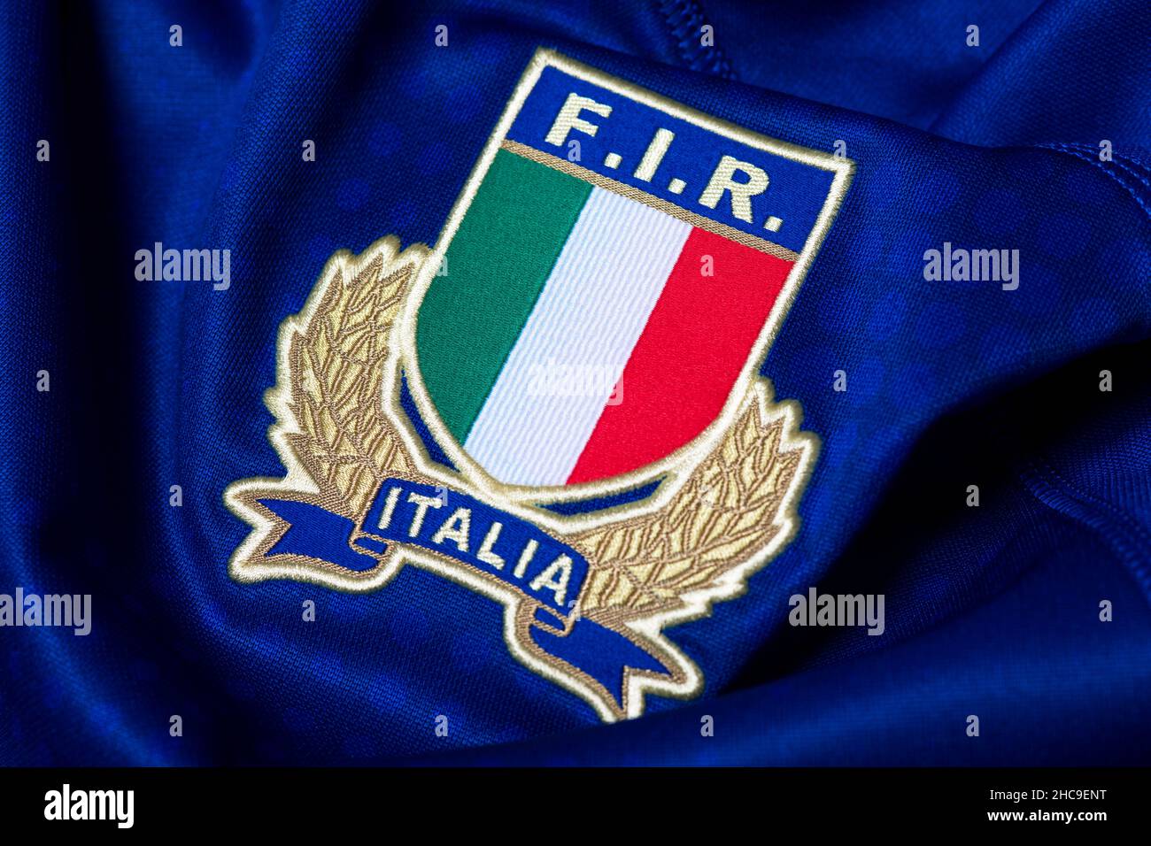 Italy rugby badge hi-res stock photography and images - Alamy