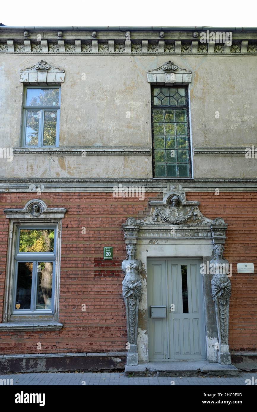 Heritage architecture in Liepaja Stock Photo - Alamy