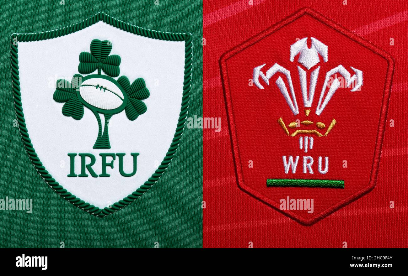 Ireland rugby logo hi-res stock photography and images - Alamy