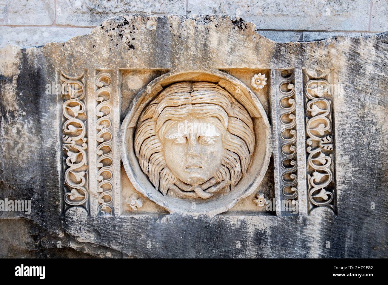 Bas-relief ancient Greek art. Archaeology and Art History concept Stock ...
