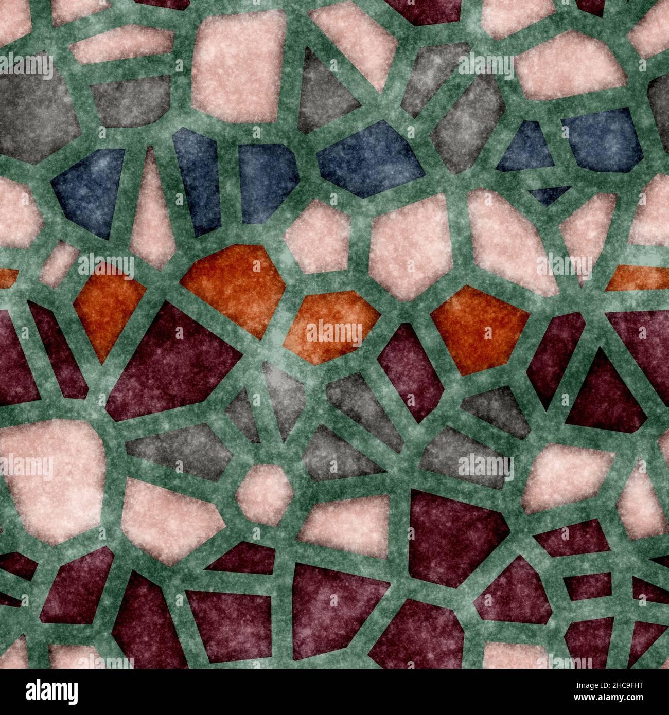 Seamless classic aged motif tile surface pattern design for print. High ...