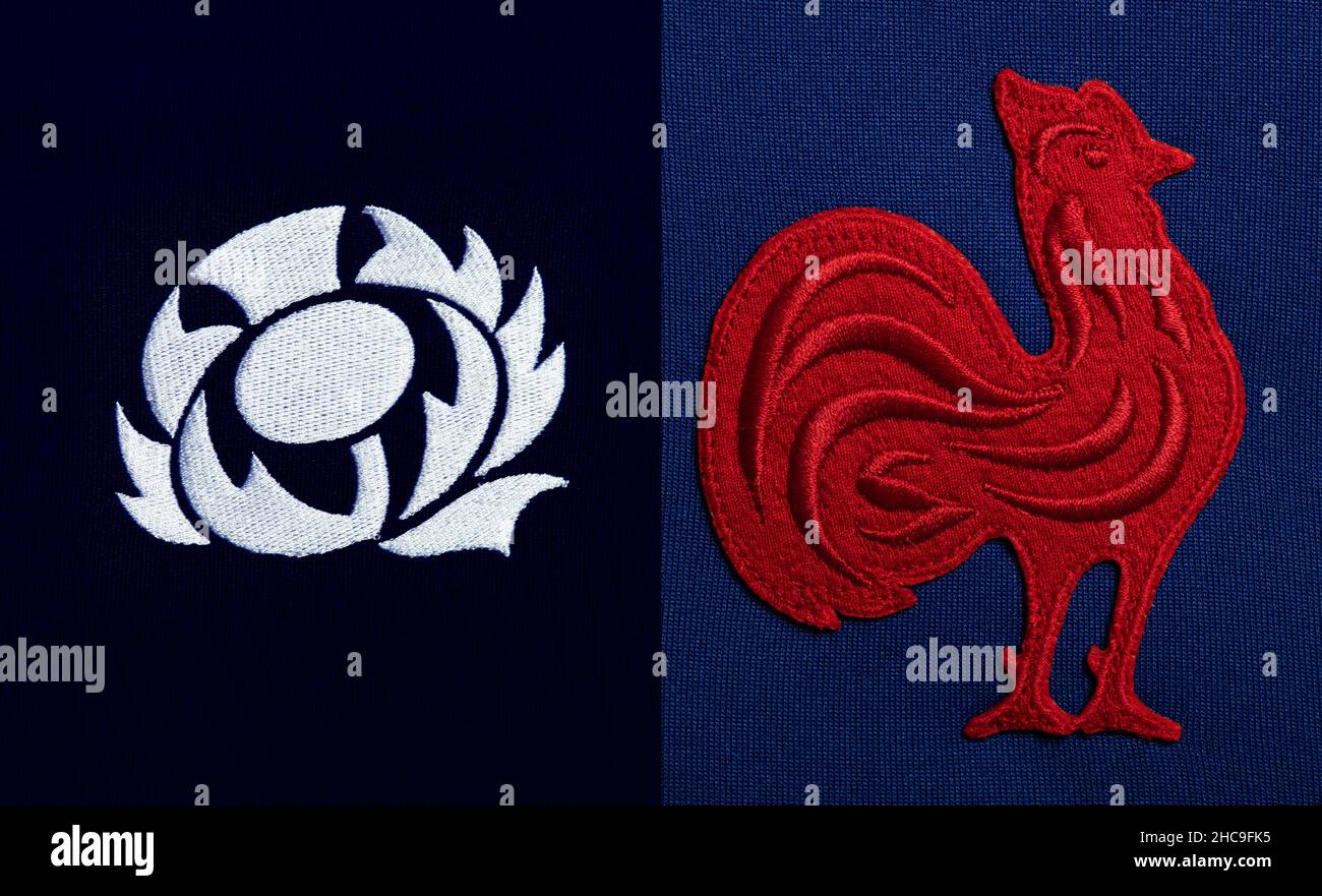 Rugby scotland vs france hi-res stock photography and images - Alamy