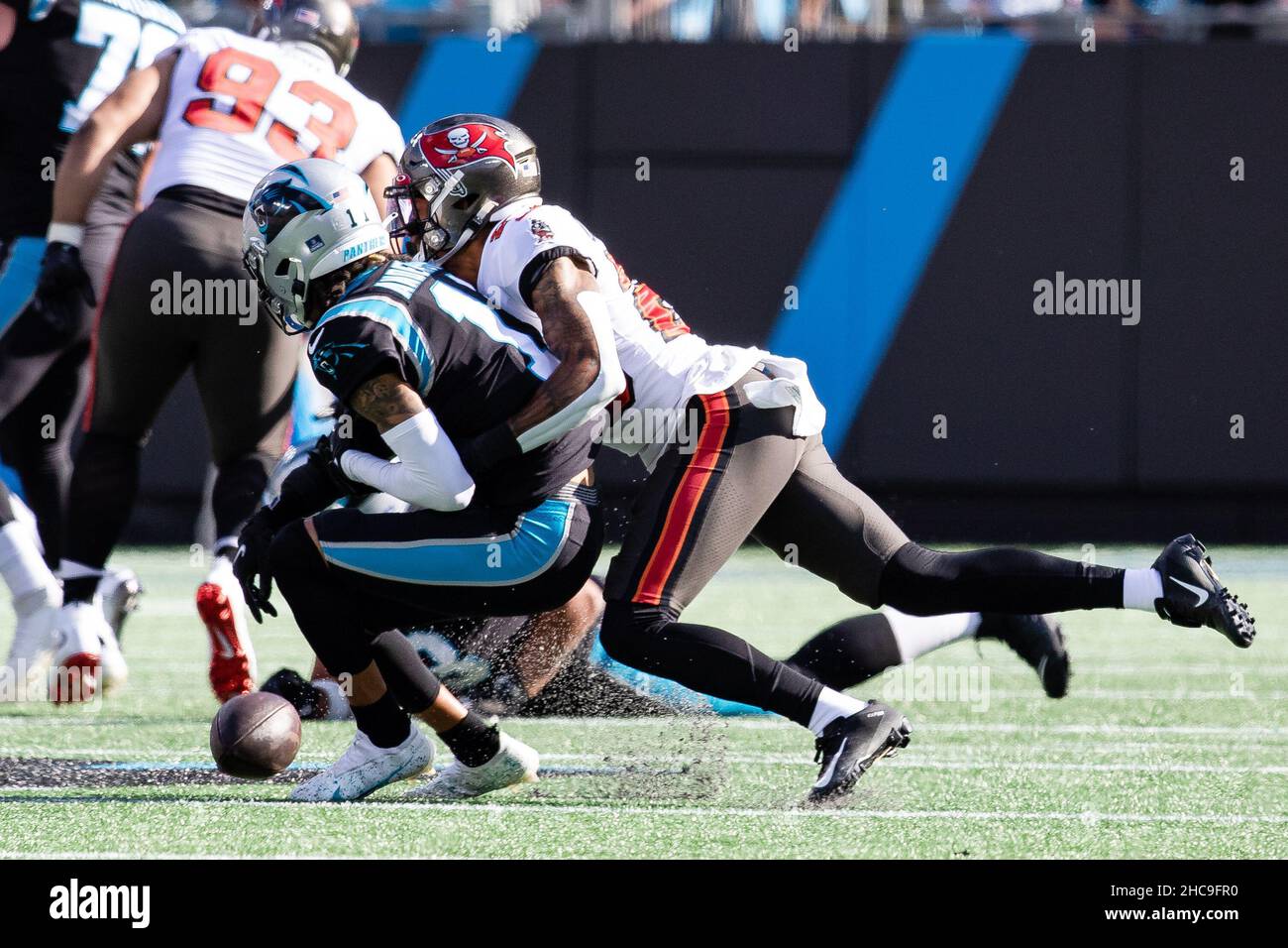 December 26, 2021: the pass to Carolina Panthers wide receiver Robby ...