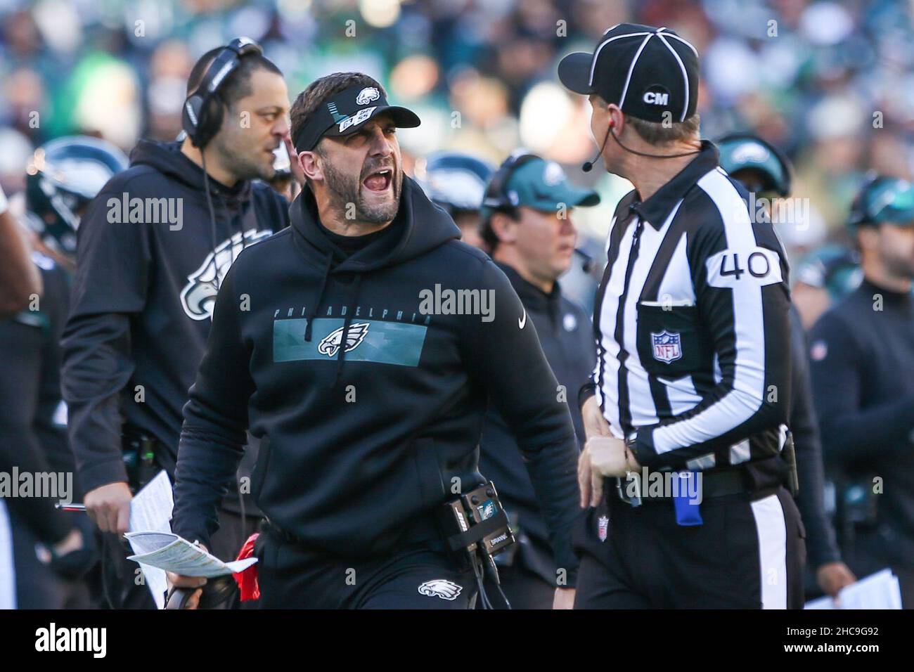 Philadelphia, Pennsylvania, USA. 26th Dec, 2021. Philadelphia Eagles ...