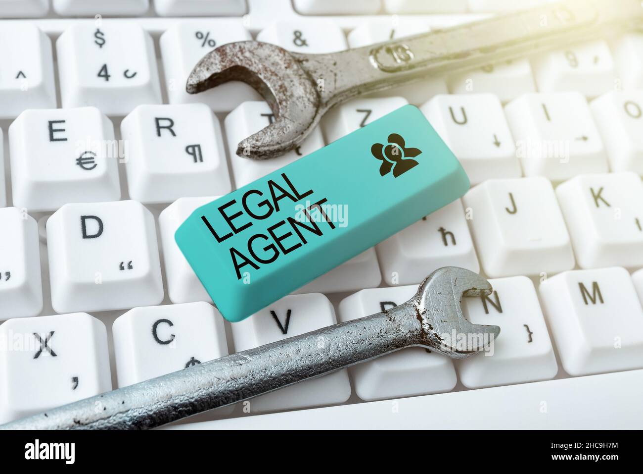 Conceptual display Licensed Agent. Business idea Authorized and ...