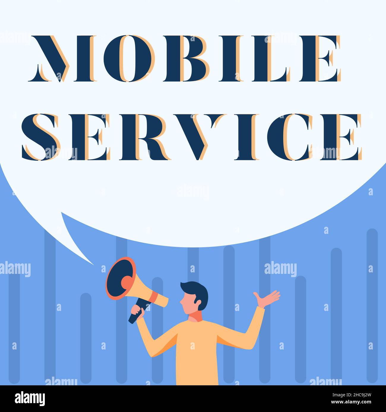 Inspiration showing sign Mobile Service. Business concept Radio ...