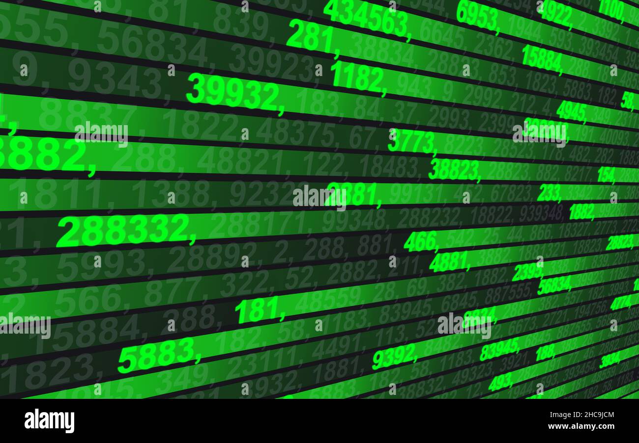 Green digital binary numbers motion hi-res stock photography and images ...