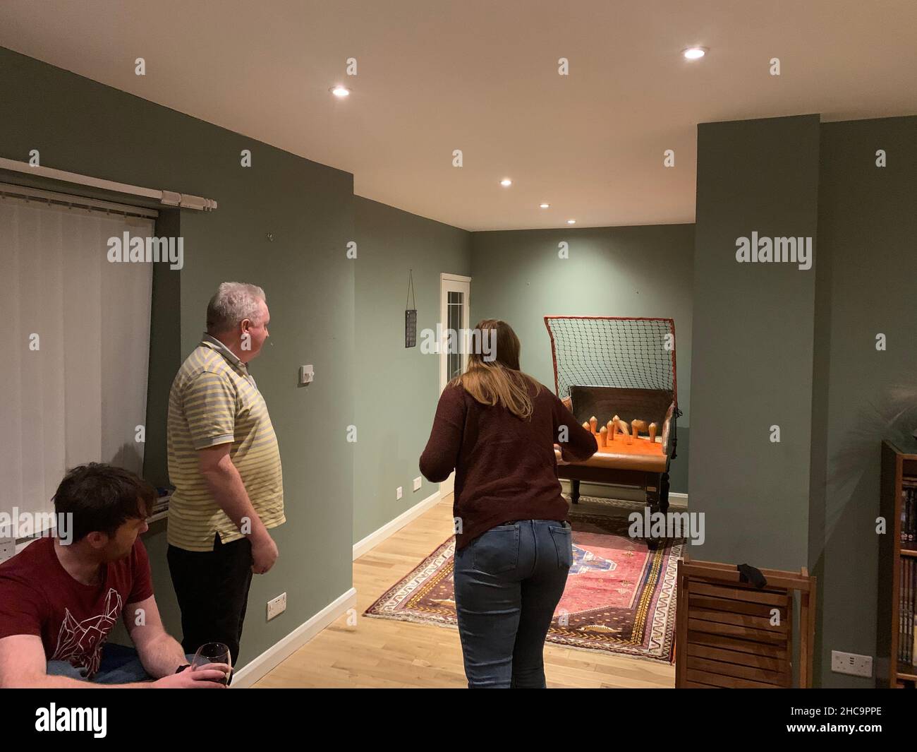 Competitions Sport with bar billiards and snooker in pub England Stock ...