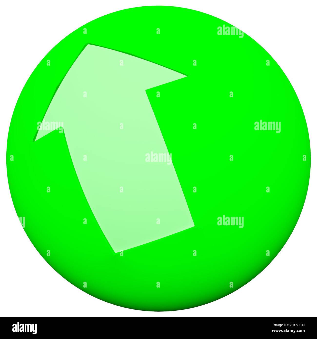 Upward diagonal arrow hi-res stock photography and images - Alamy