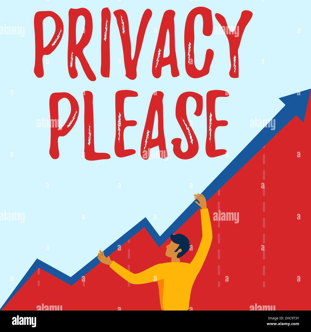 Hand writing sign Privacy Please. Business showcase asking someone to ...