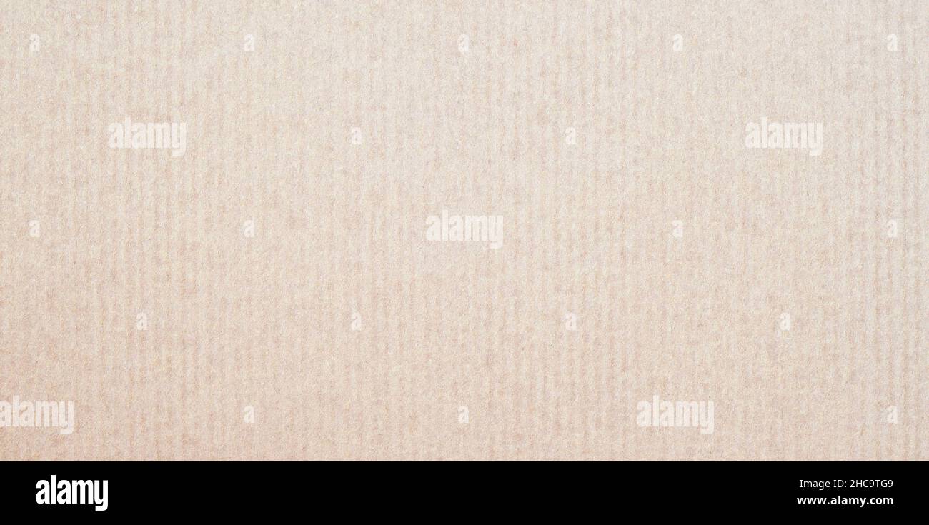 Organic cardboard with vertical stripes. Recyclable material, has small ...
