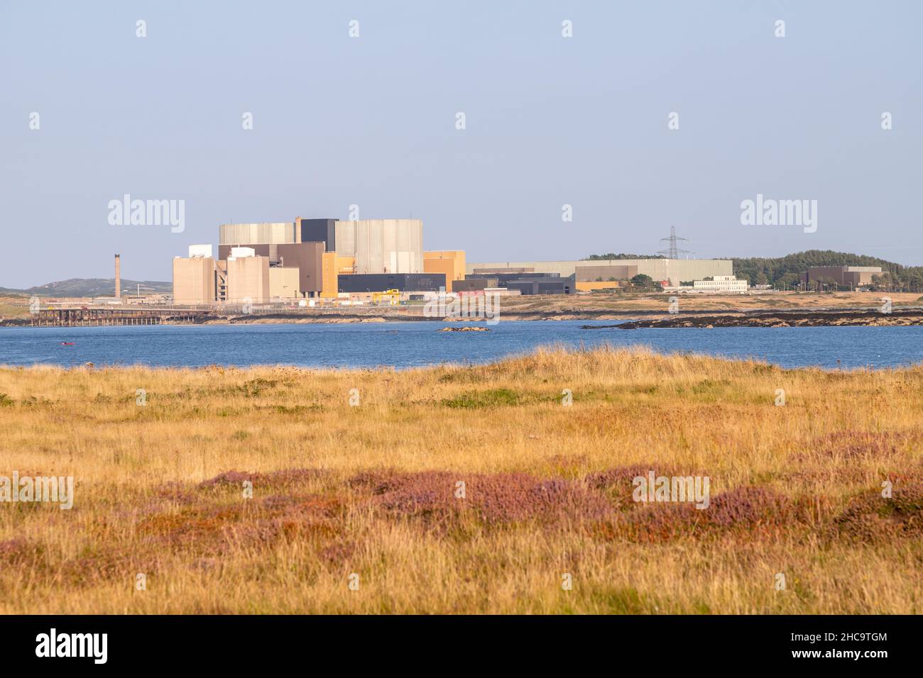 Wylfa magnox nuclear power plant, Anglesey, North Wales Stock Photo - Alamy