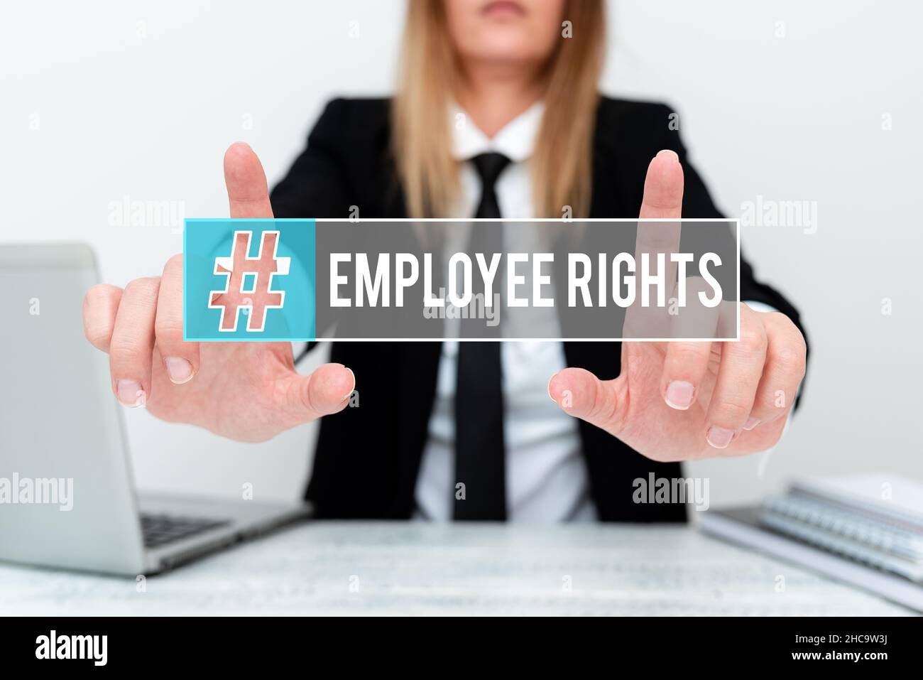 Text showing inspiration Employee Rights. Concept meaning All employees ...