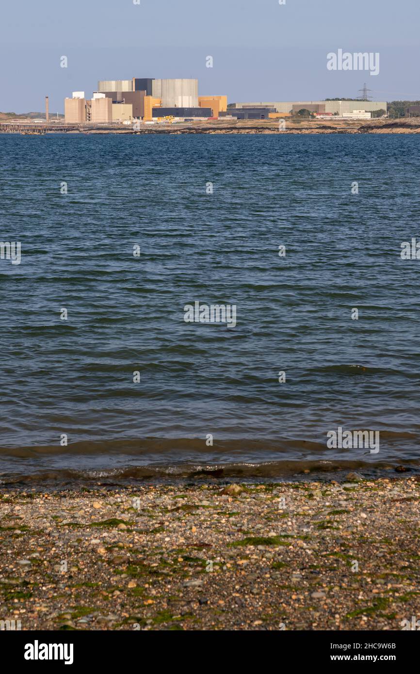 Wylfa magnox nuclear power plant, Anglesey, North Wales Stock Photo - Alamy