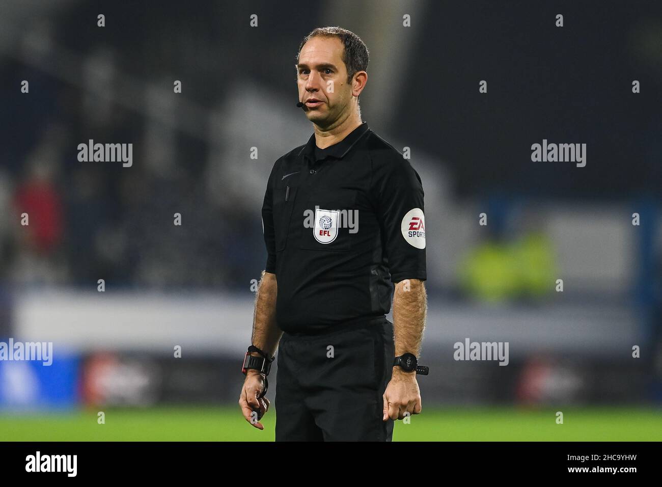 Referee Jeremy Simpson Stock Photo - Alamy