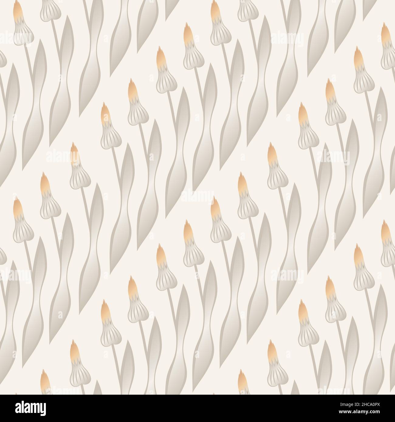 Seamless pattern on a square background - dandelions (graphics ...