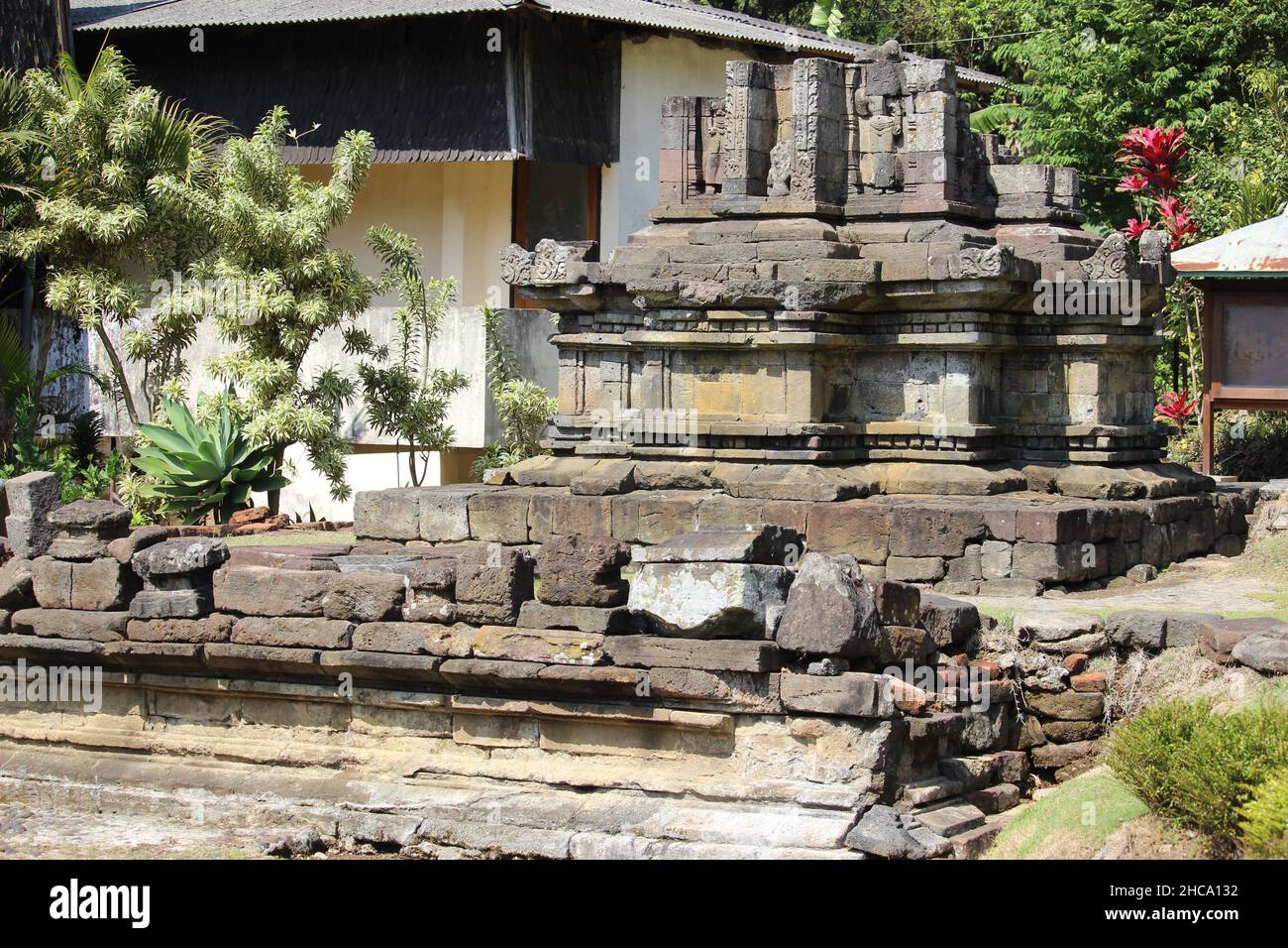 Songgoriti Temple, one of the temples in Batu City, East Java ...