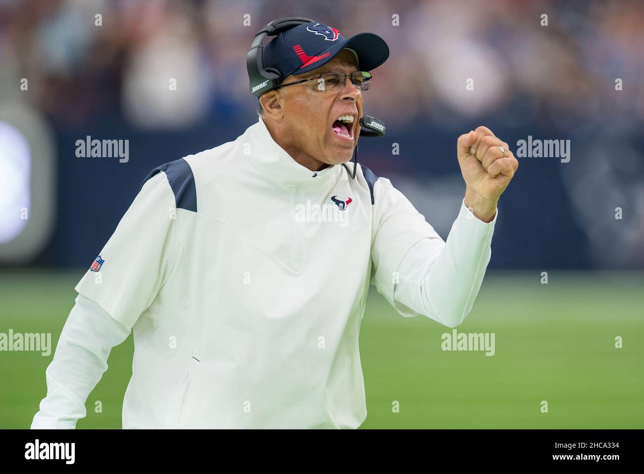 Houston, TX, USA. 26th Dec, 2021. Houston Texans head coach David ...