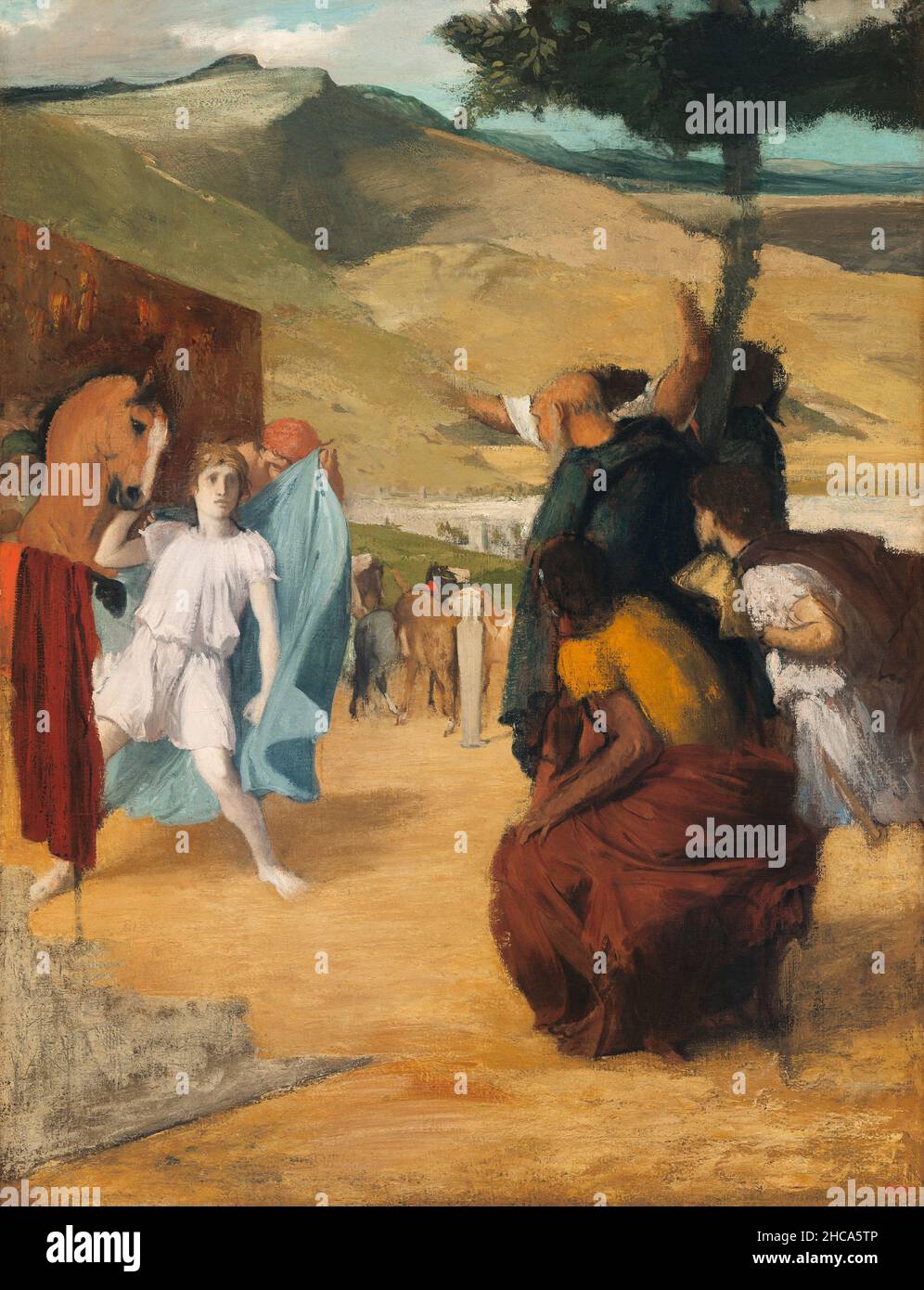 Edgar Degas (French, 1834 - 1917), Alexander and Bucephalus, 1861/1862 ...