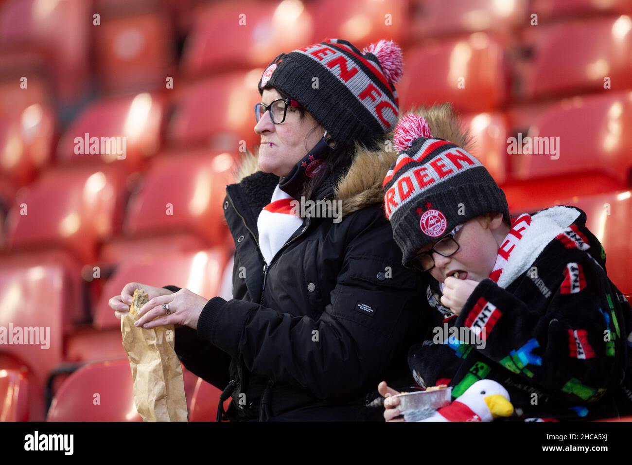 Aberdeen, Scotland, UK. 26th December 2021; Aberdeen Football Club ...