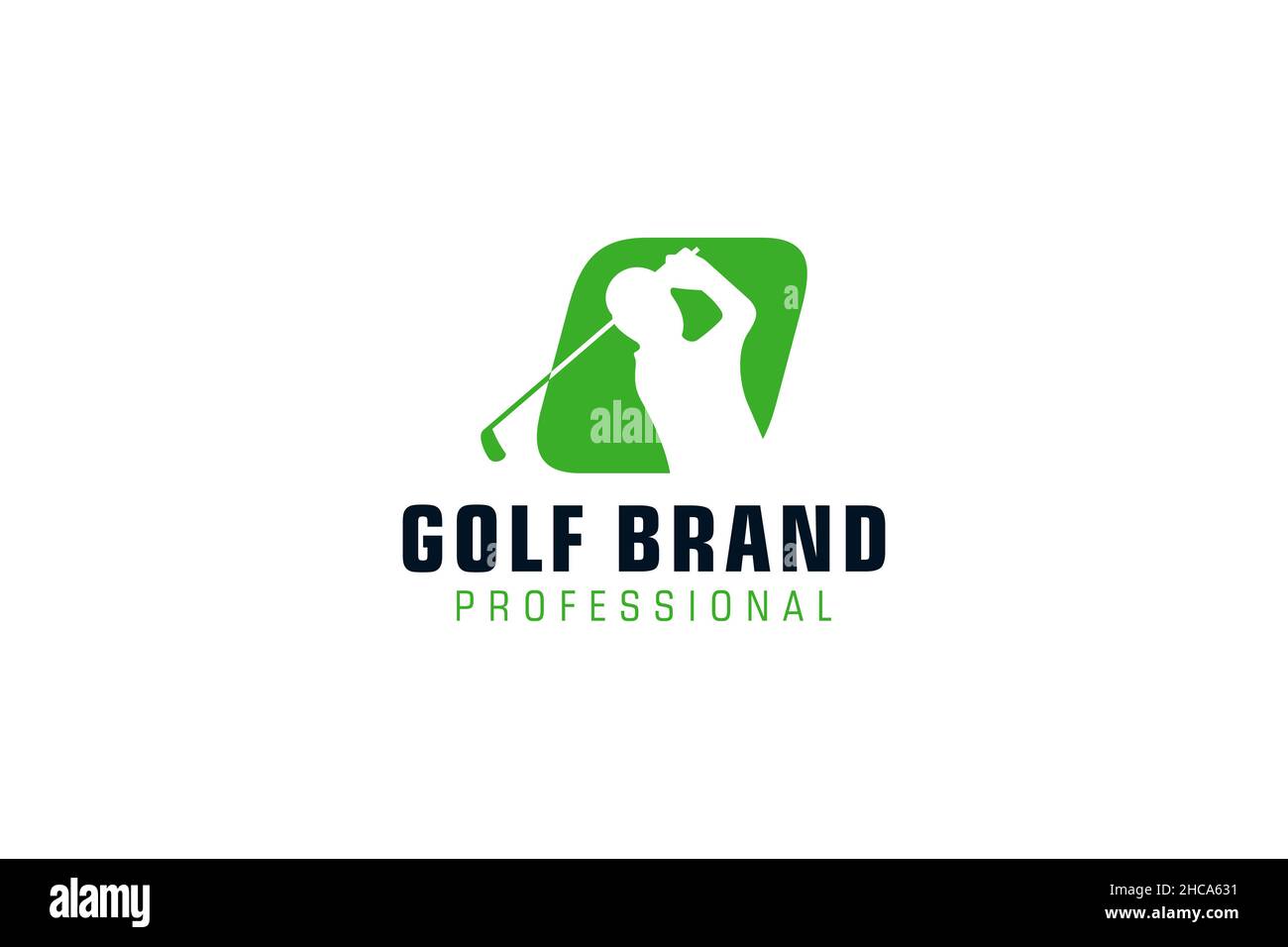 Letter O for Golf logo design vector template, Vector label of golf ...