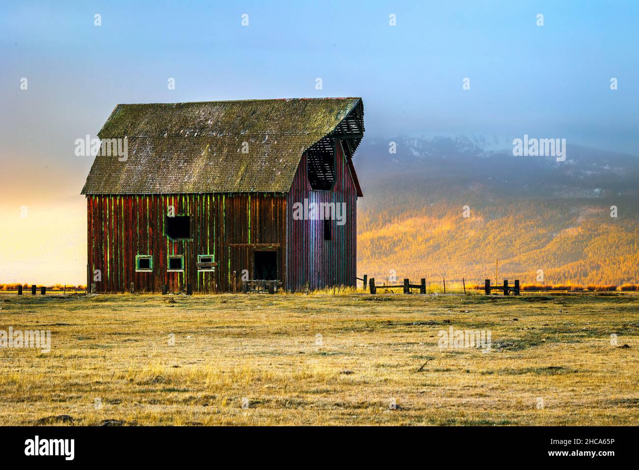 Closeup shot wooden barn hi-res stock photography and images - Alamy