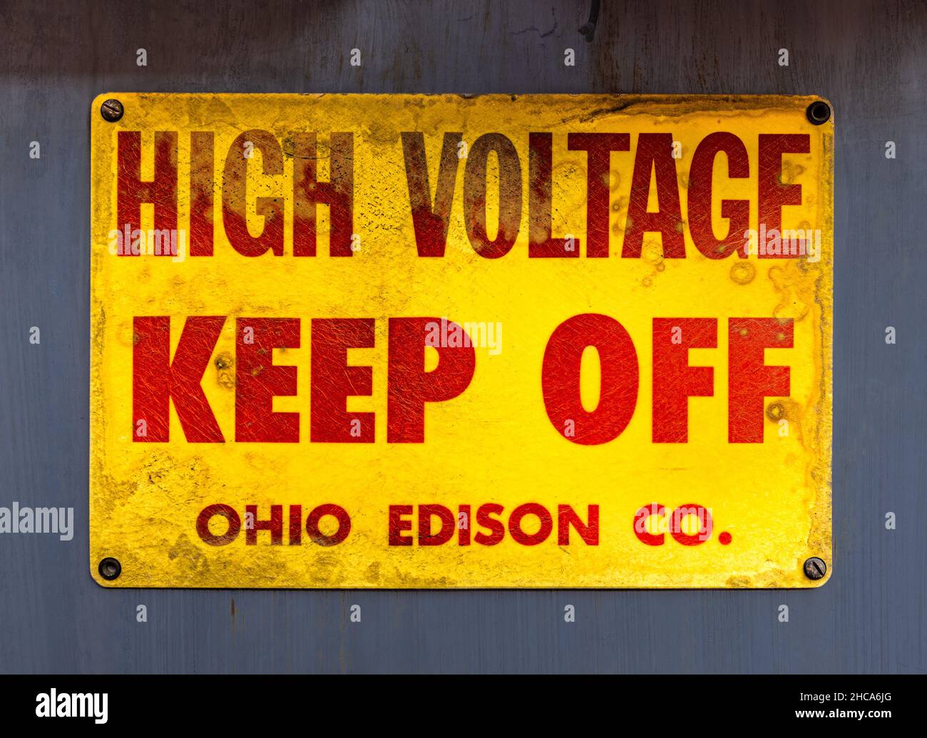 Edison high voltage power line hi-res stock photography and images - Alamy