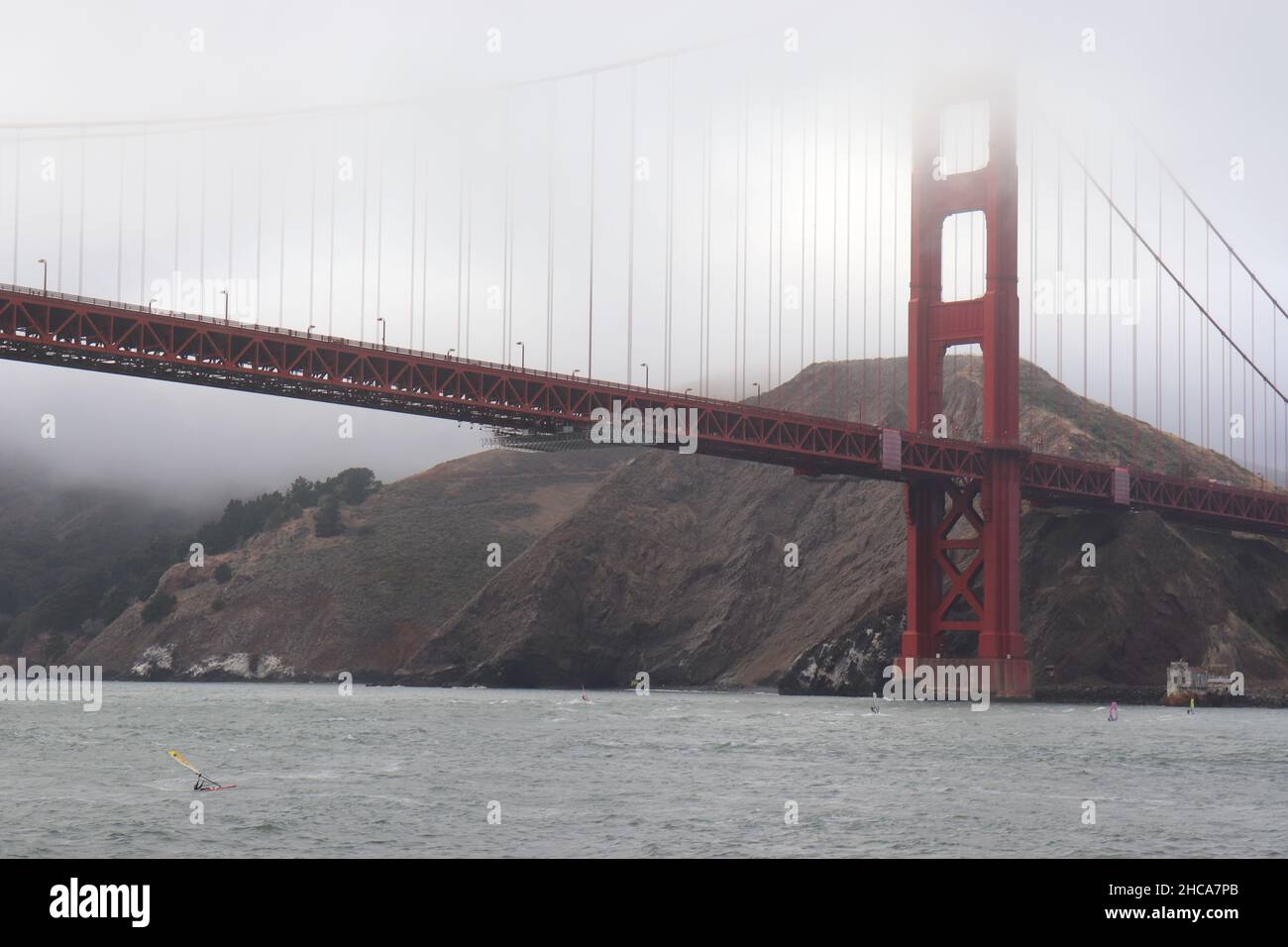 Golden gate bridge clouds hi-res stock photography and images - Alamy