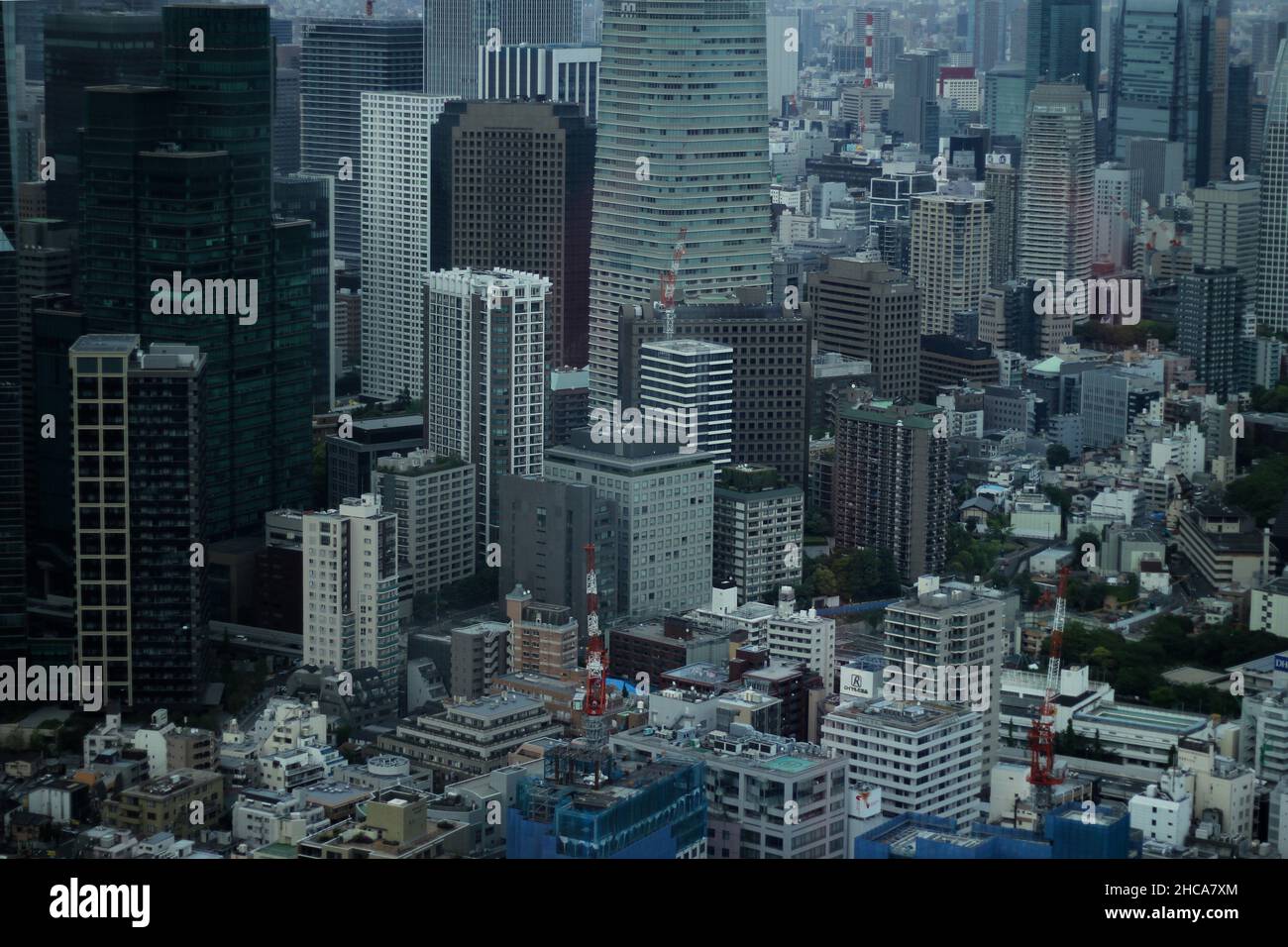 Scenic view of modern buildings in Tokyo, Japan Stock Photo - Alamy