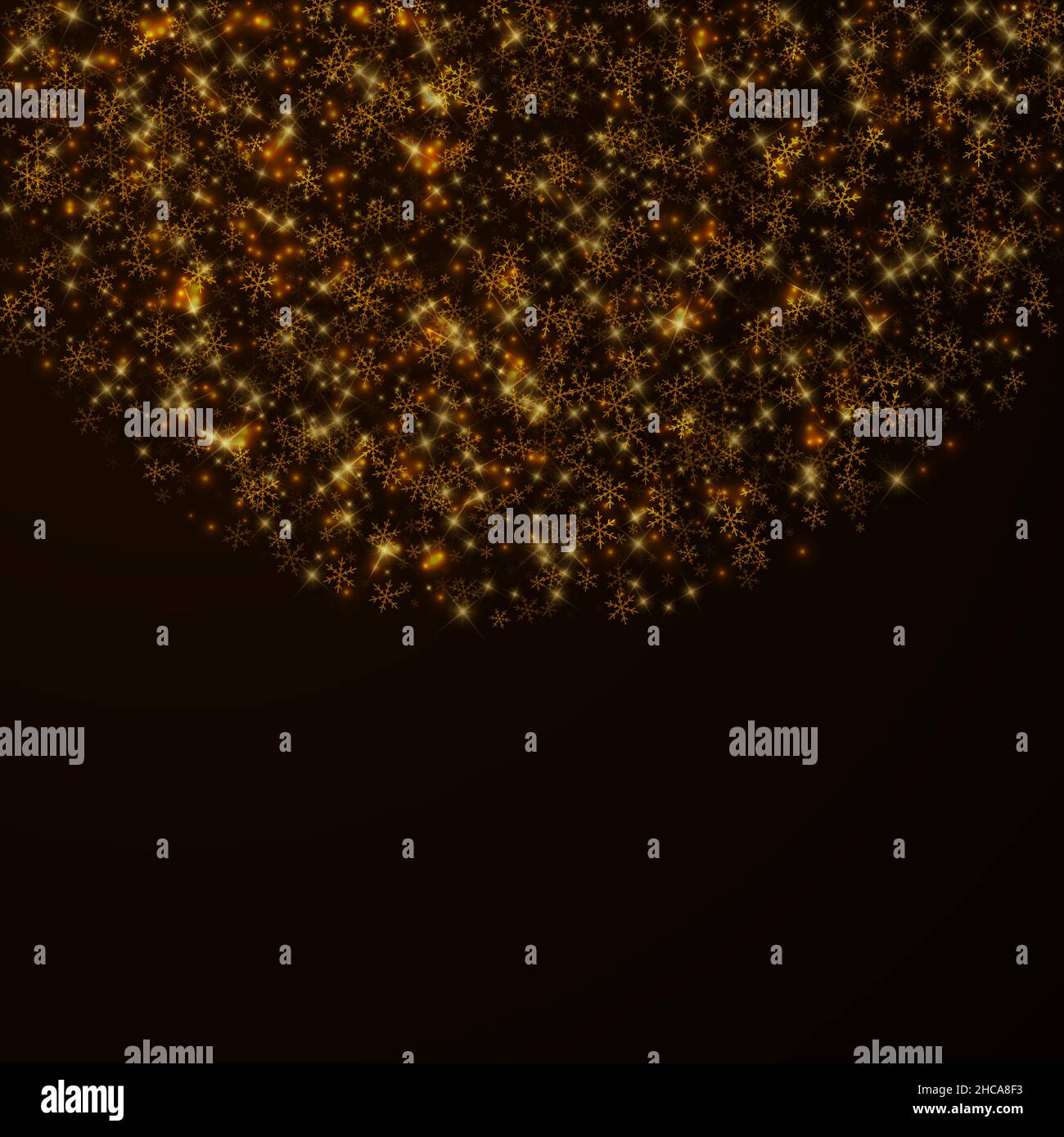 Golden bokeh light overlay Stock Vector Images - Alamy