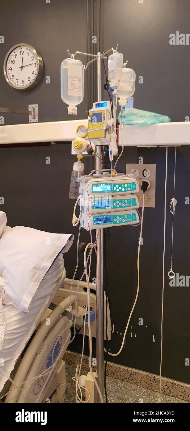Cardiogram report printing from Electrocardiograph. For baby's health ...