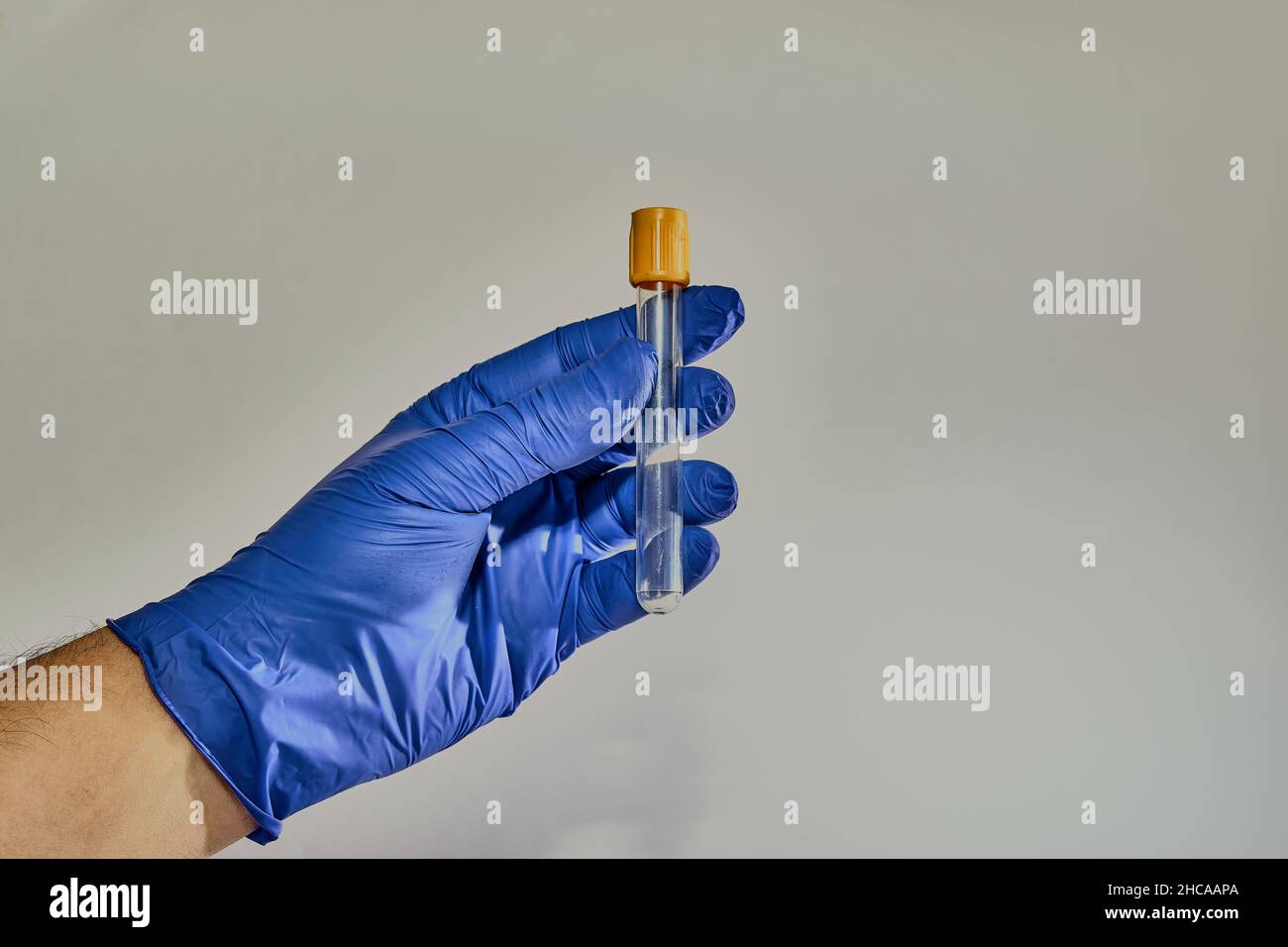 Doctor examining hand glove hi-res stock photography and images - Alamy