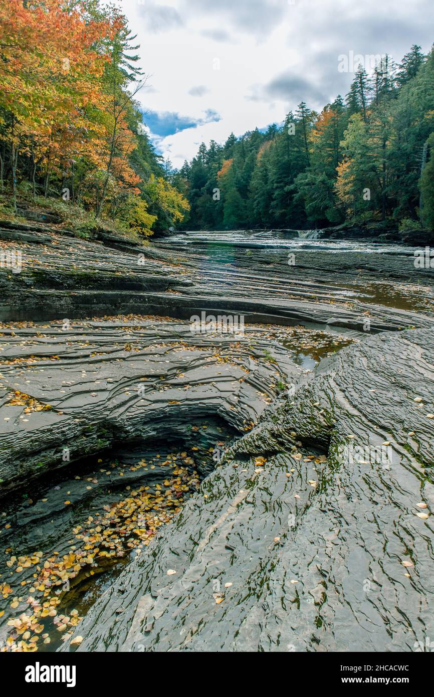 Presque Isle River - Upper Peninsula Michigan - October 2021 Stock ...
