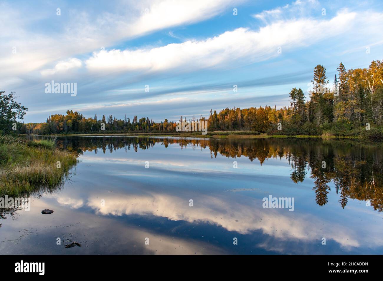 Afternoon on the Michigamme River - Republic, Michigan - September 2021 ...