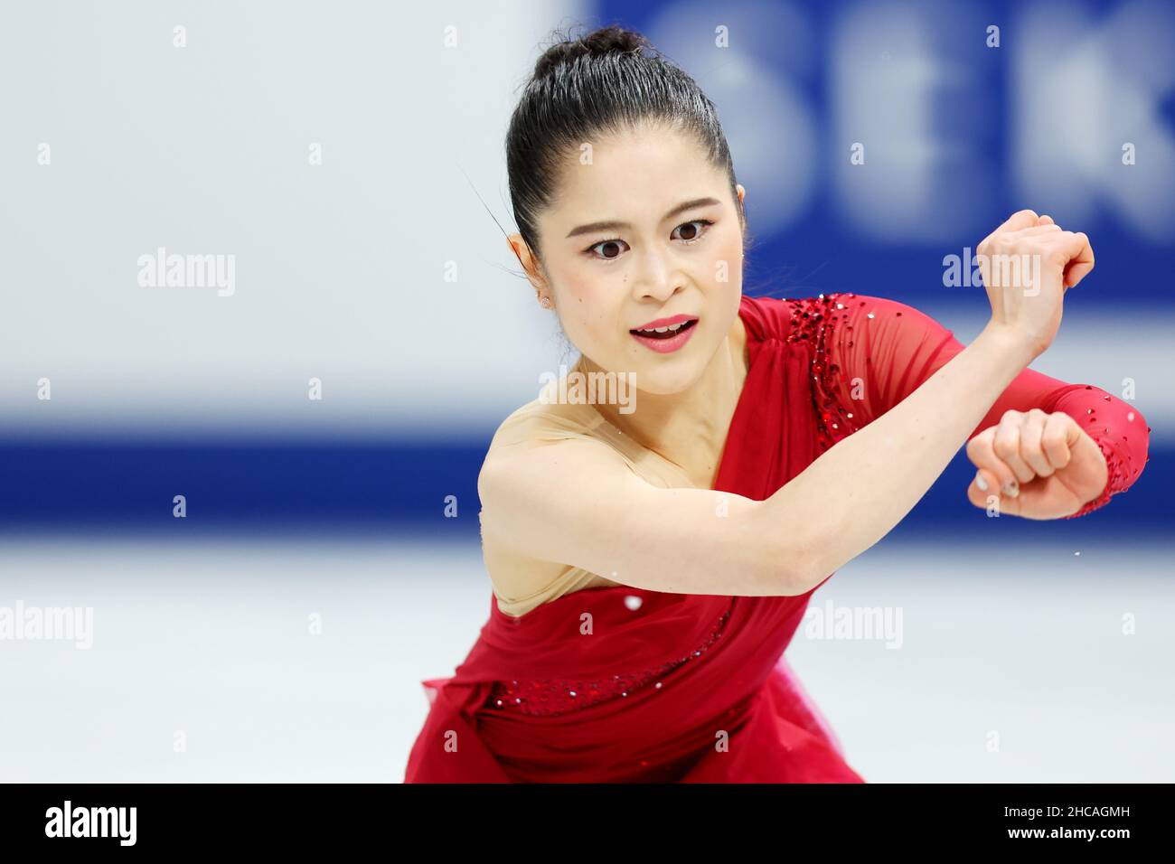 Saitama, Japan. 25th Dec, 2021. Satoko Miyahara Figure Skating : Japan Figure Skating ...