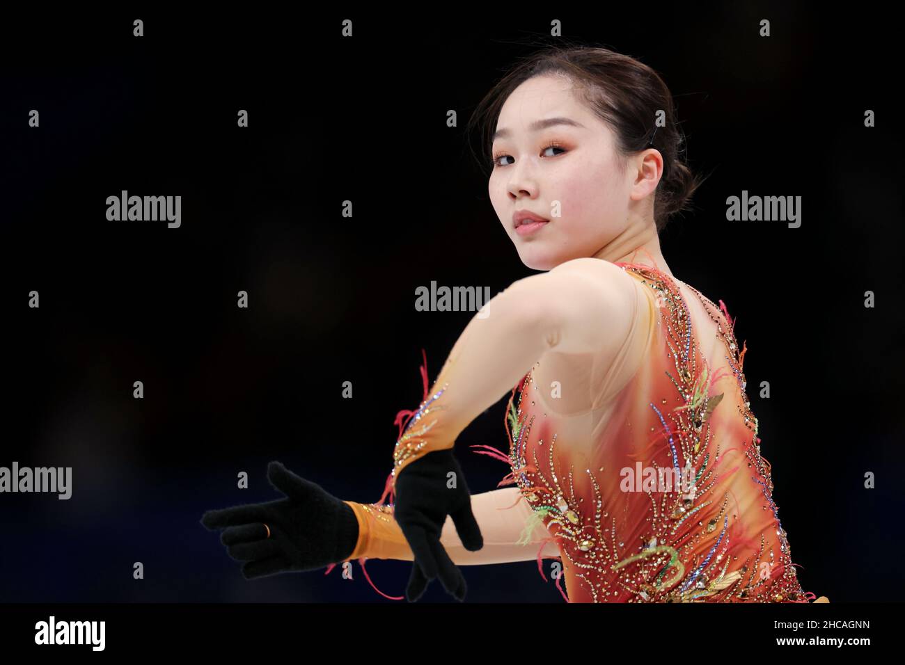 Saitama, Japan. 25th Dec, 2021. Wakaba Higuchi Figure Skating : Japan Figure Skating ...