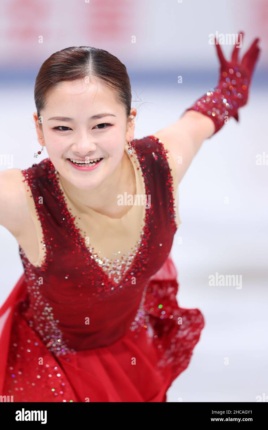 Saitama, Japan. 25th Dec, 2021. Rinka Watanabe Figure Skating : Japan ...