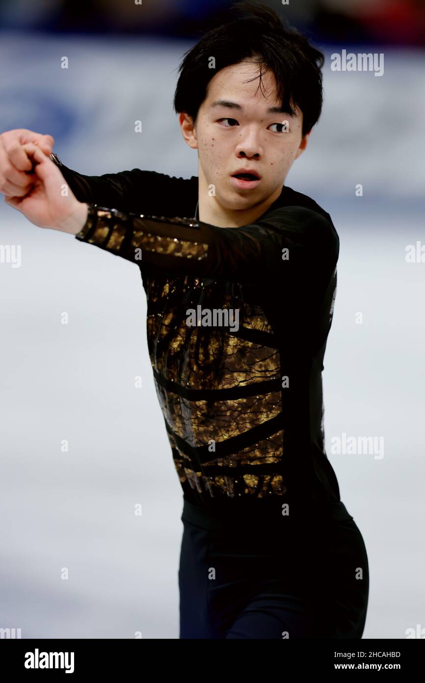 Saitama, Japan. 26th Dec, 2021. Yuma Kagiyama Figure Skating : Japan ...