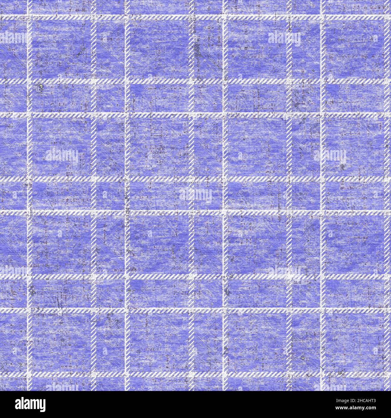 Peri purple plaid tartan color of the year seamless pattern texture. Tonal grunge check trendy ...