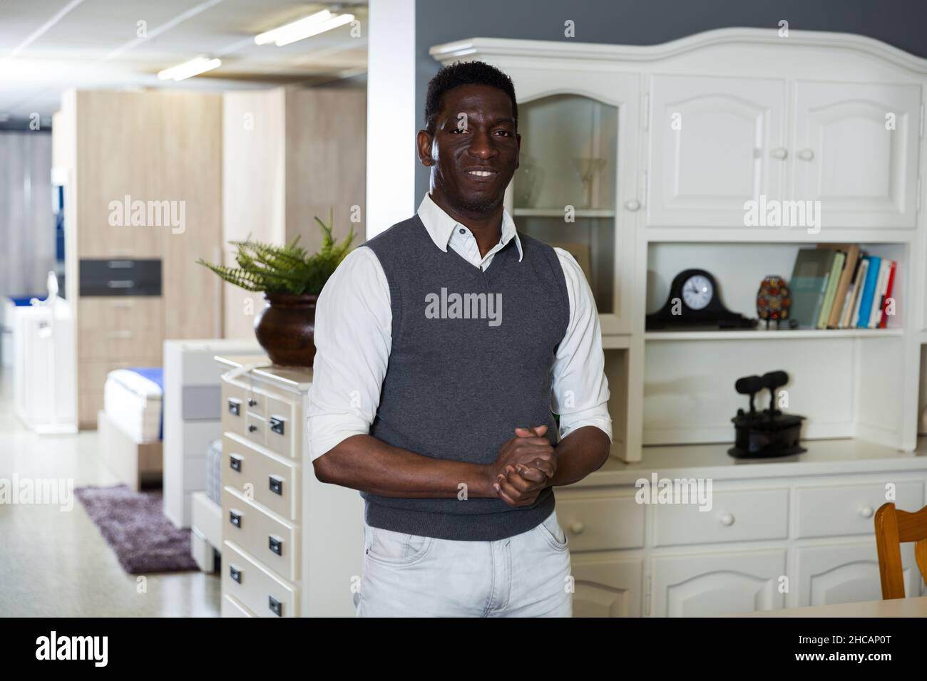 Salesman work hi-res stock photography and images - Alamy