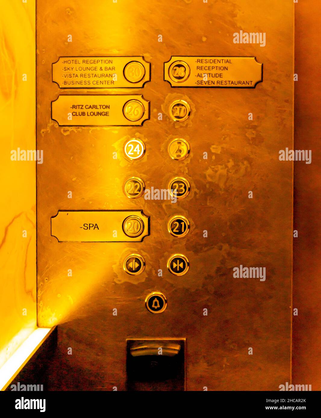 Elevator buttons hi-res stock photography and images - Alamy