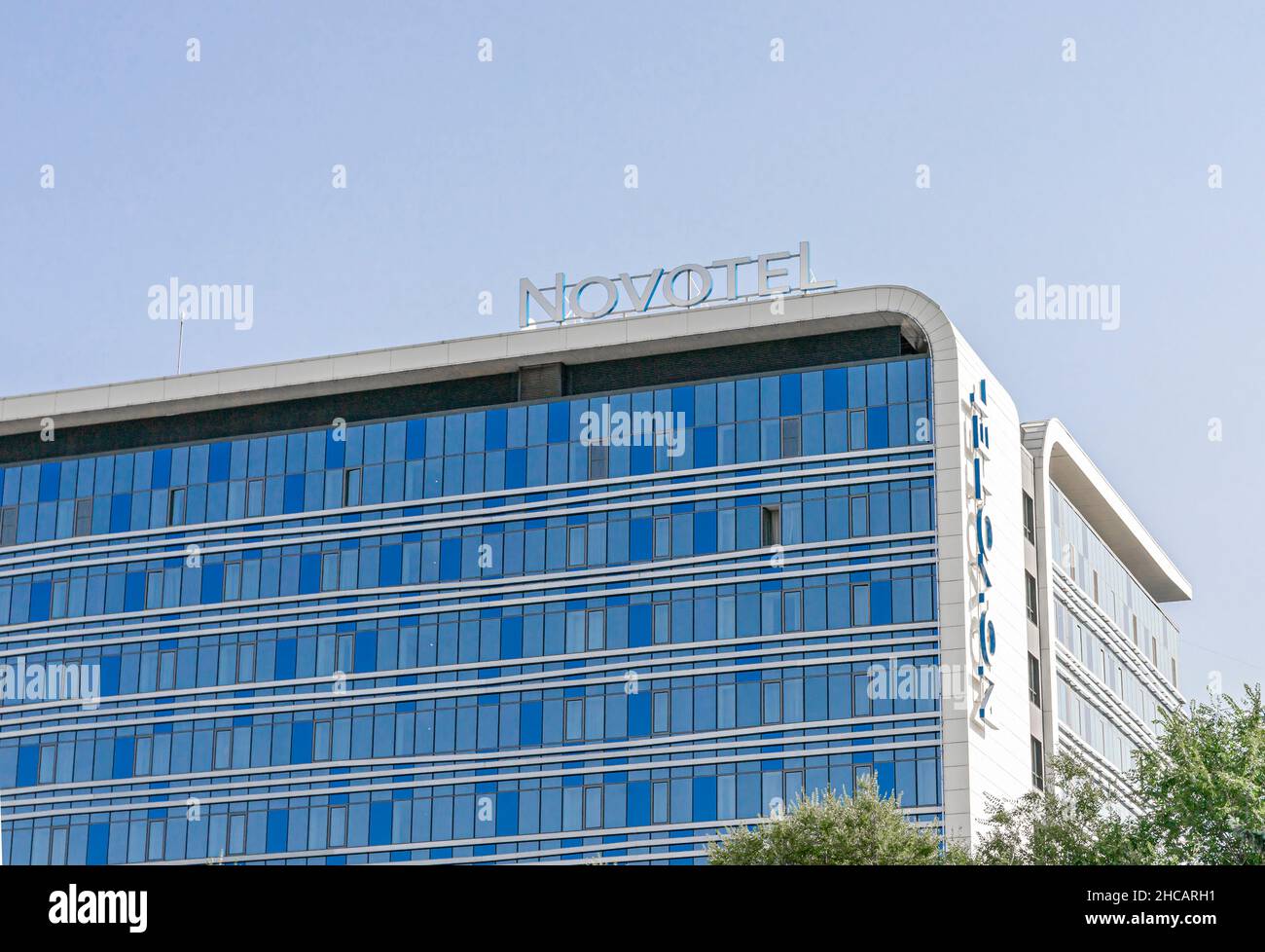 Novotel hotel building, Dostyk Ave 104 A, Almaty, Kazakhstan, Central ...
