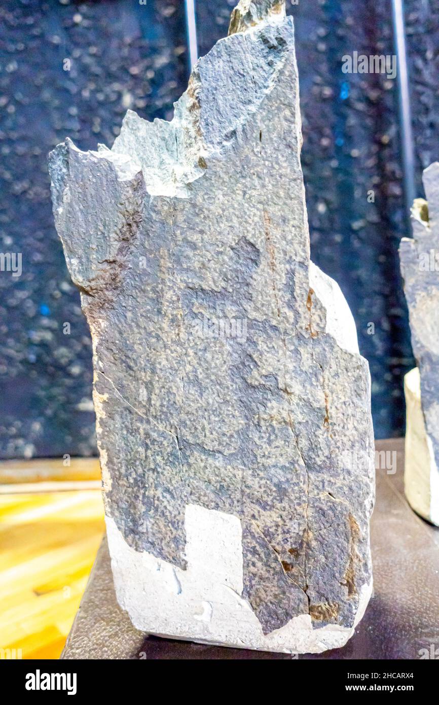 Petroglyph depicting an archer, bronze age, stone, cutting, Zhetysu ...